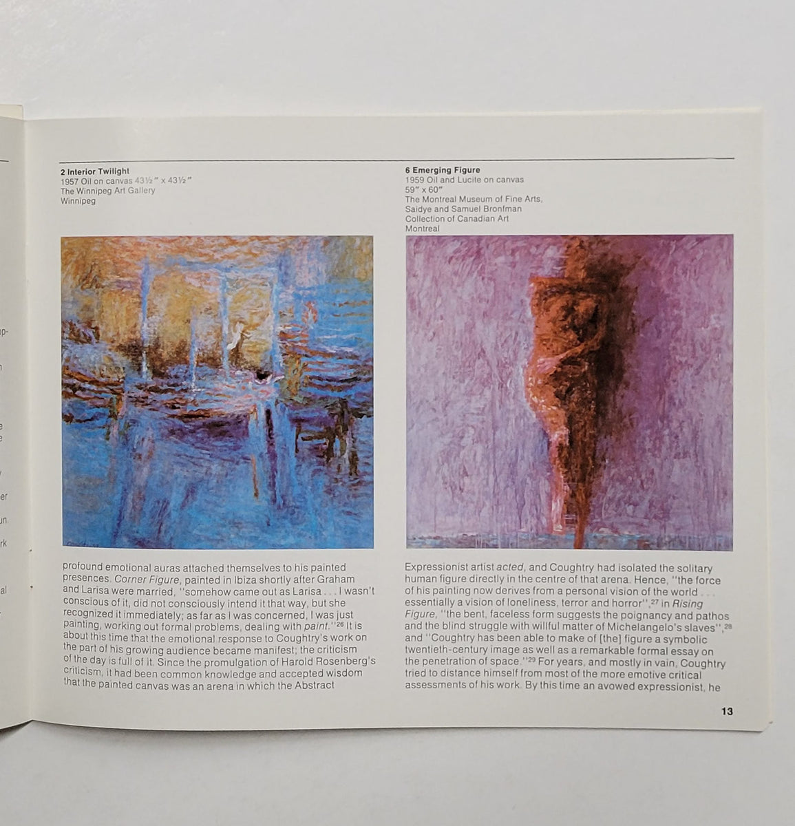 Graham Coughtry Retrospective by Barrie Hale | D & E LAKE LTD. BOOKS ...