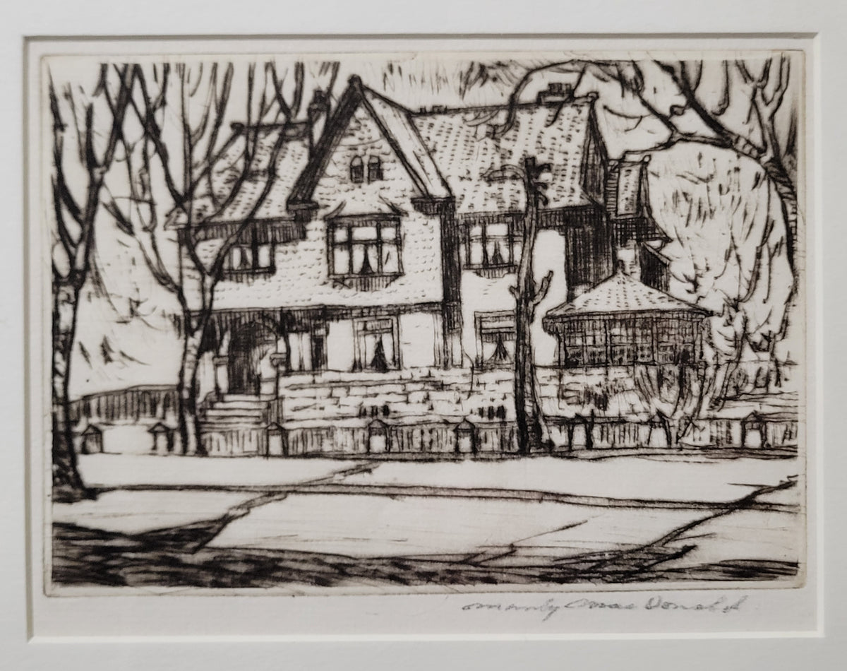 Manly Edward MacDonald [Canadian, 1889-1971] Phi Gamma Delta Universit ...