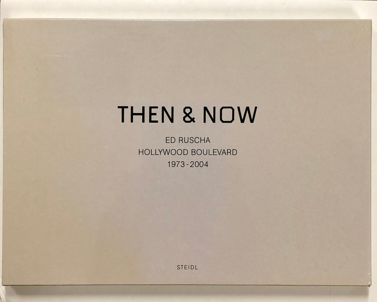 ED RUSCHA: Then and Now, Hollywood Boulevard 1973-2004 | D&E LAKE LTD ...