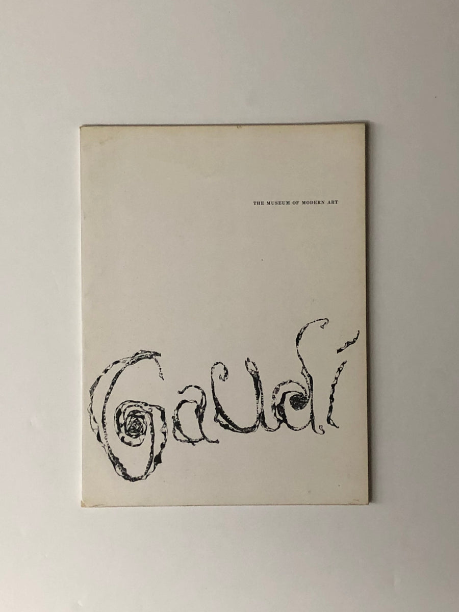 Gaudi by Henry-Russell Hitchcock | ARCHITECTURE BOOKS | D&E LAKE LTD ...