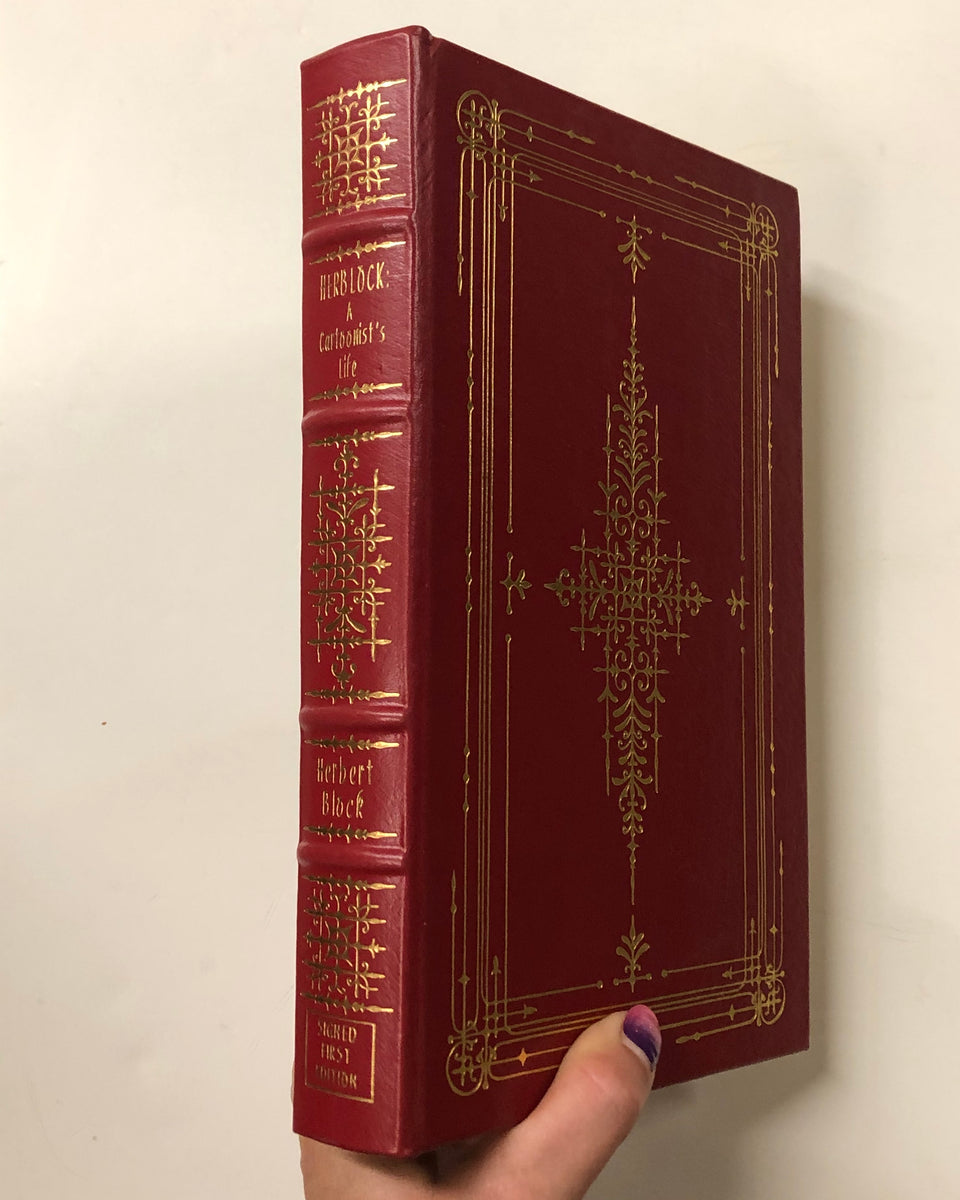 Herblock: A Cartoonist's Life by Herbert Block SIGNED FIRST EDITION – D ...