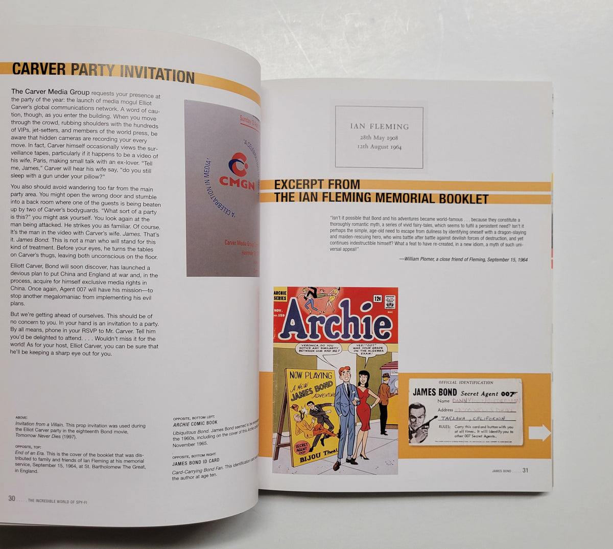 The Incredible World Of Spy-Fi by Danny Biederman & Robert W. Wallace ...